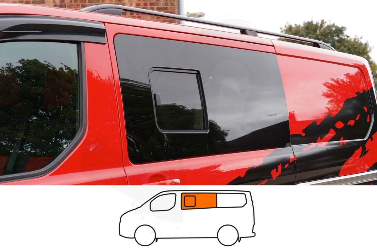 Ford Transit Custom Pair Of Privacy Tinted Opening Windows (With ...
