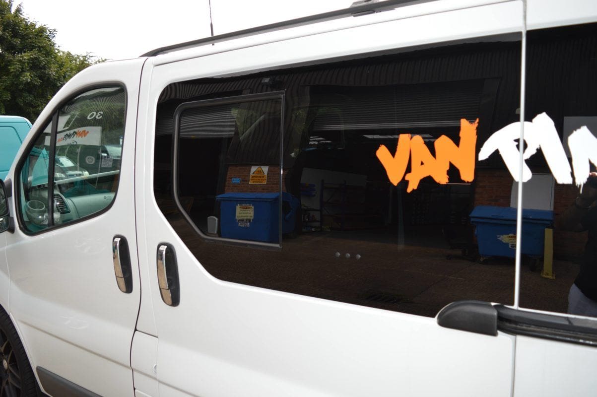 Renault Trafic Pair Of Privacy Tinted Opening Windows For Twin Sliding ...