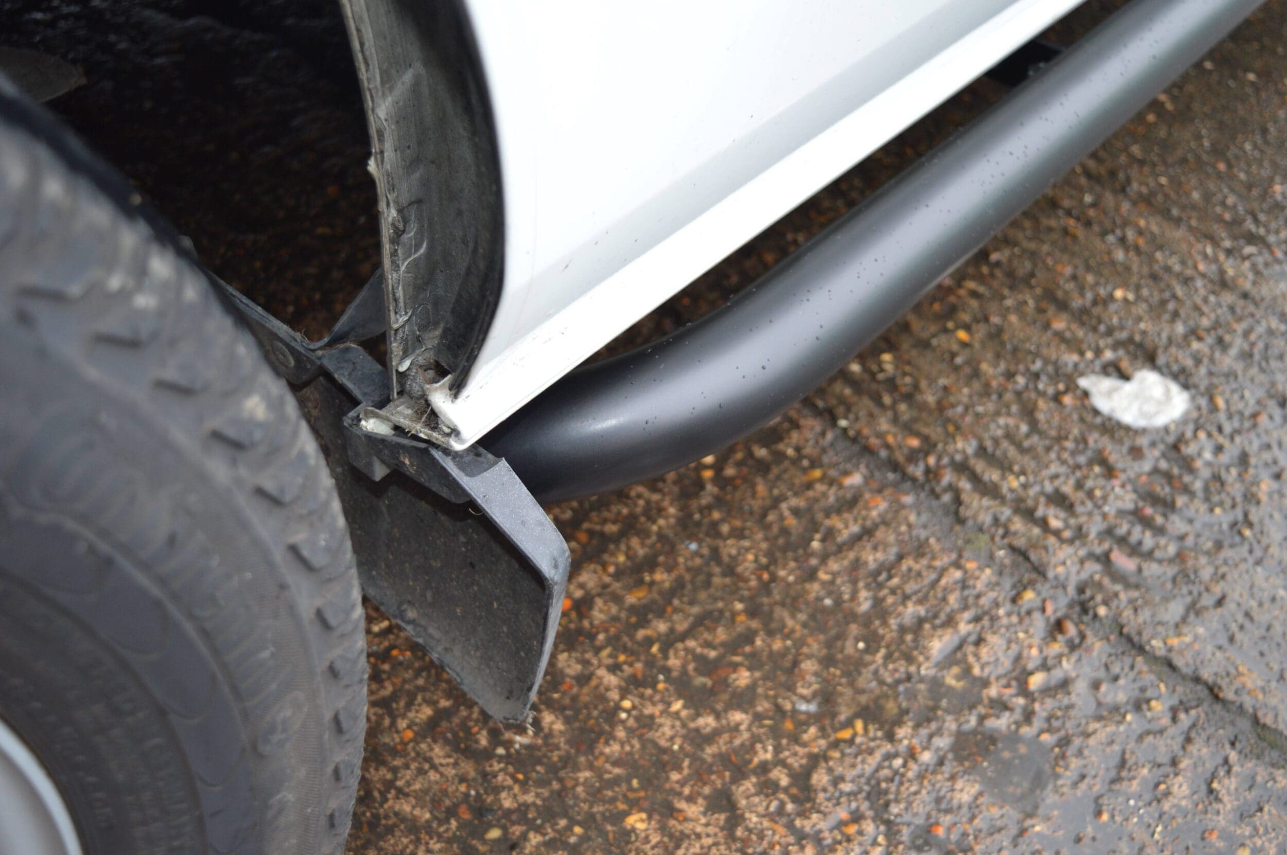 Ford Transit Custom Matt Black OEM Style Sidebars (LWB L2) - VanPimps