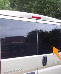 Citroen Relay Offside Back Door Glass In Privacy Tint - VanPimps