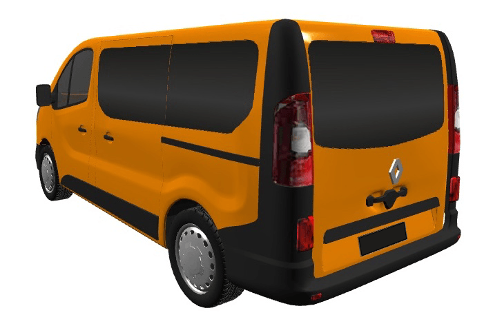 Renault Trafic 2014> X82 Full Set Of Privacy Tinted Windows (Free ...