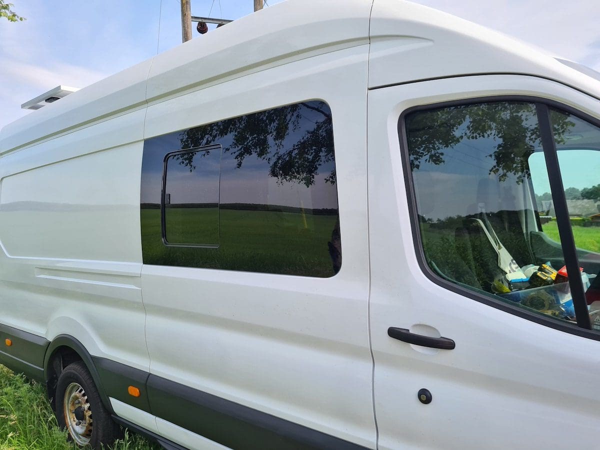 Ford Transit 2013> MK8/T18 (MWB/LWB/XLWB) O/S Front Opening Window In ...