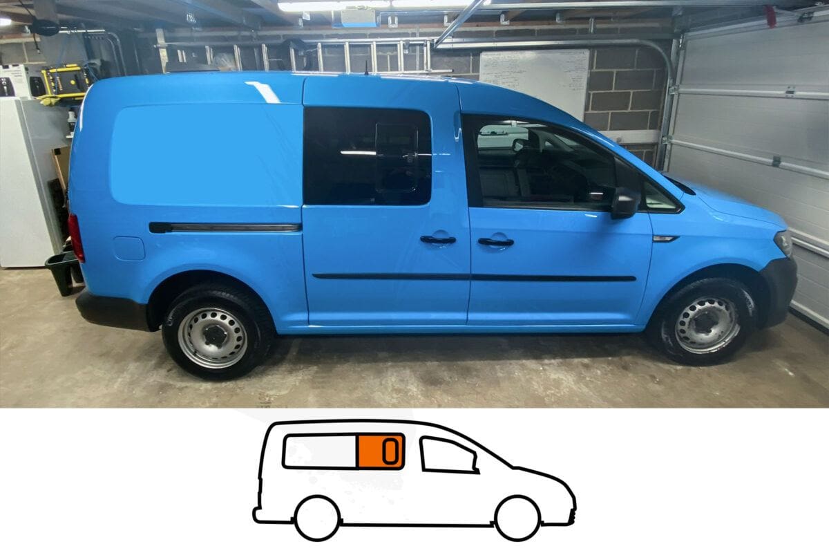Volkswagen Caddy Maxi 2008-2020 Windows - Low UK Prices - VanPimps
