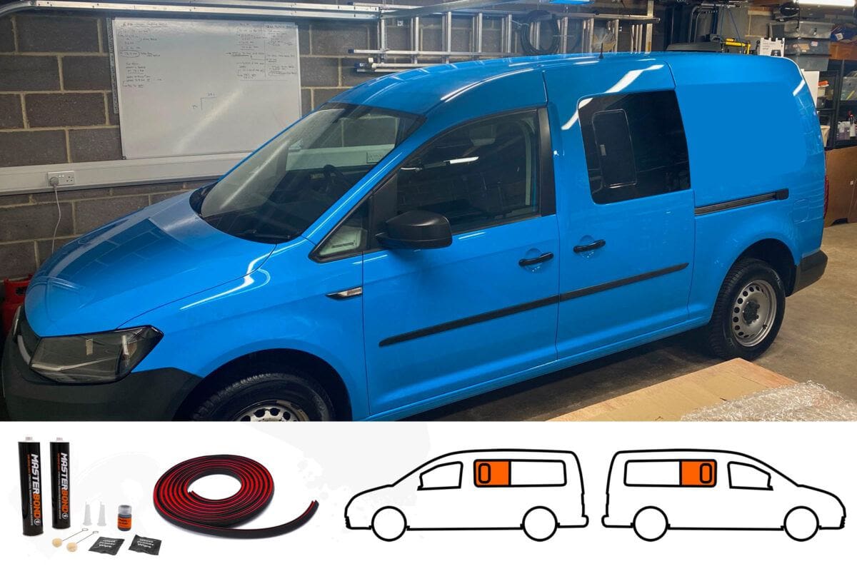 Volkswagen Caddy Maxi 2008-2020 Windows - Low UK Prices - VanPimps