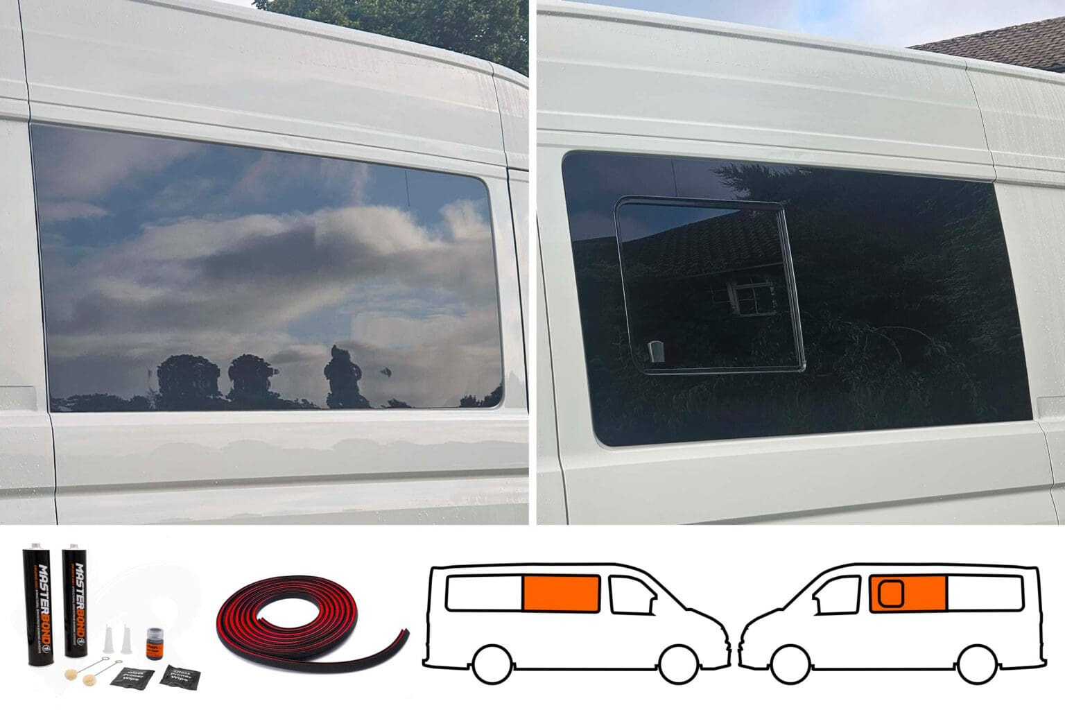 Volkswagen Crafter 2017 Onwards Window Packages - VanPimps