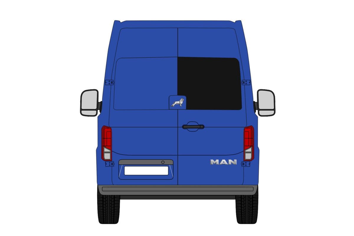 MAN TGE 2017 onwards Van Conversion Windows - VanPimps