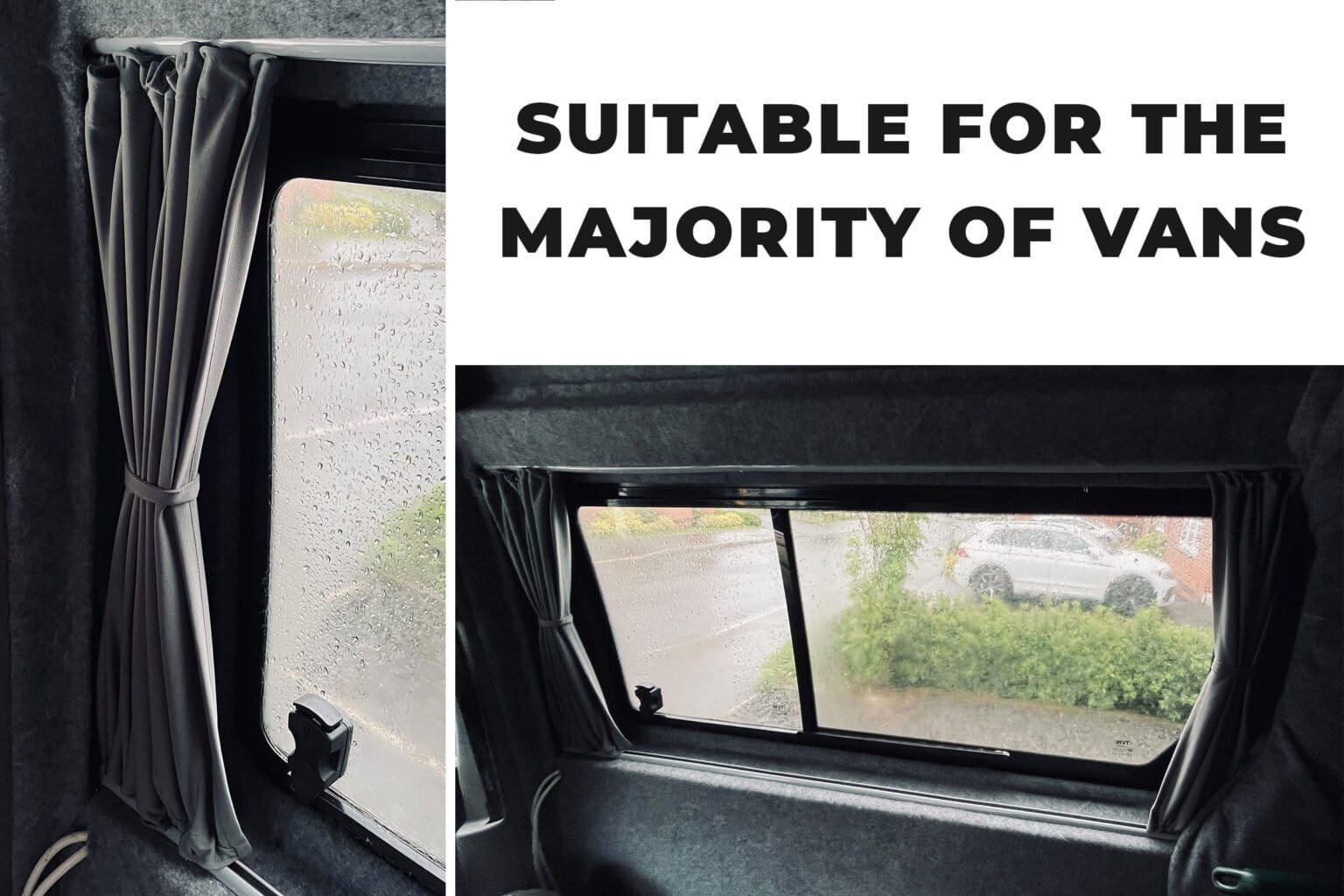 Universal Van Curtain Kit - 52cm Drop - VanPimps