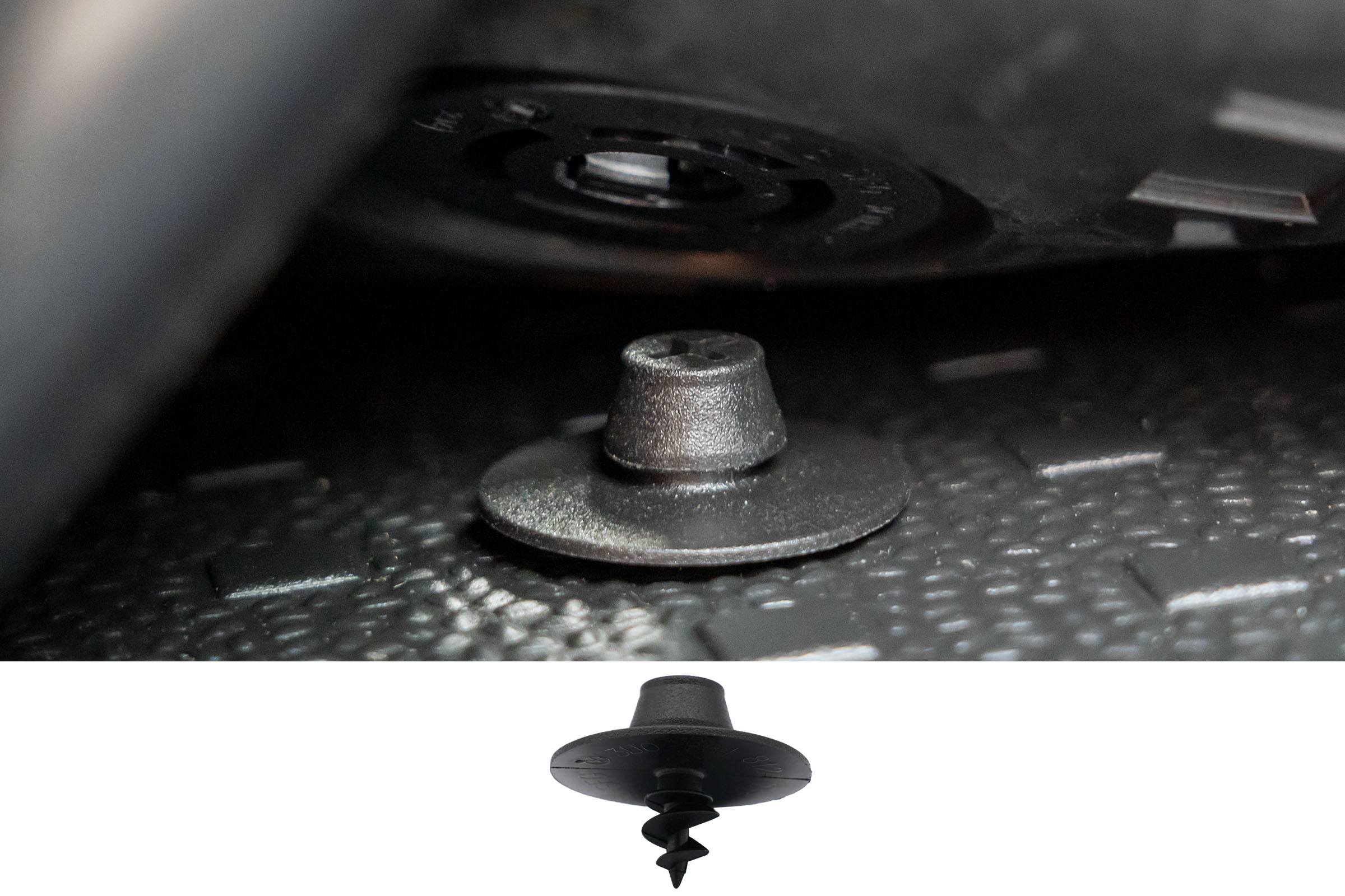 Genuine VW Screw-In Floor Mat Push Clip - VanPimps