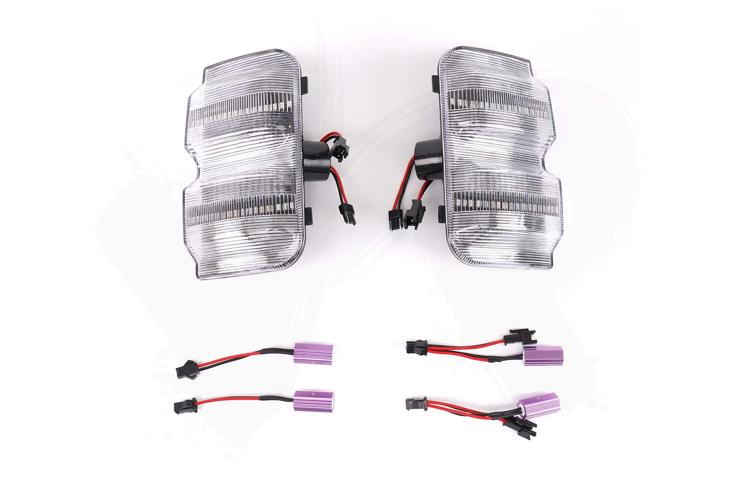 Peugeot Boxer 06> LED Side Repeaters - Clear - VanPimps