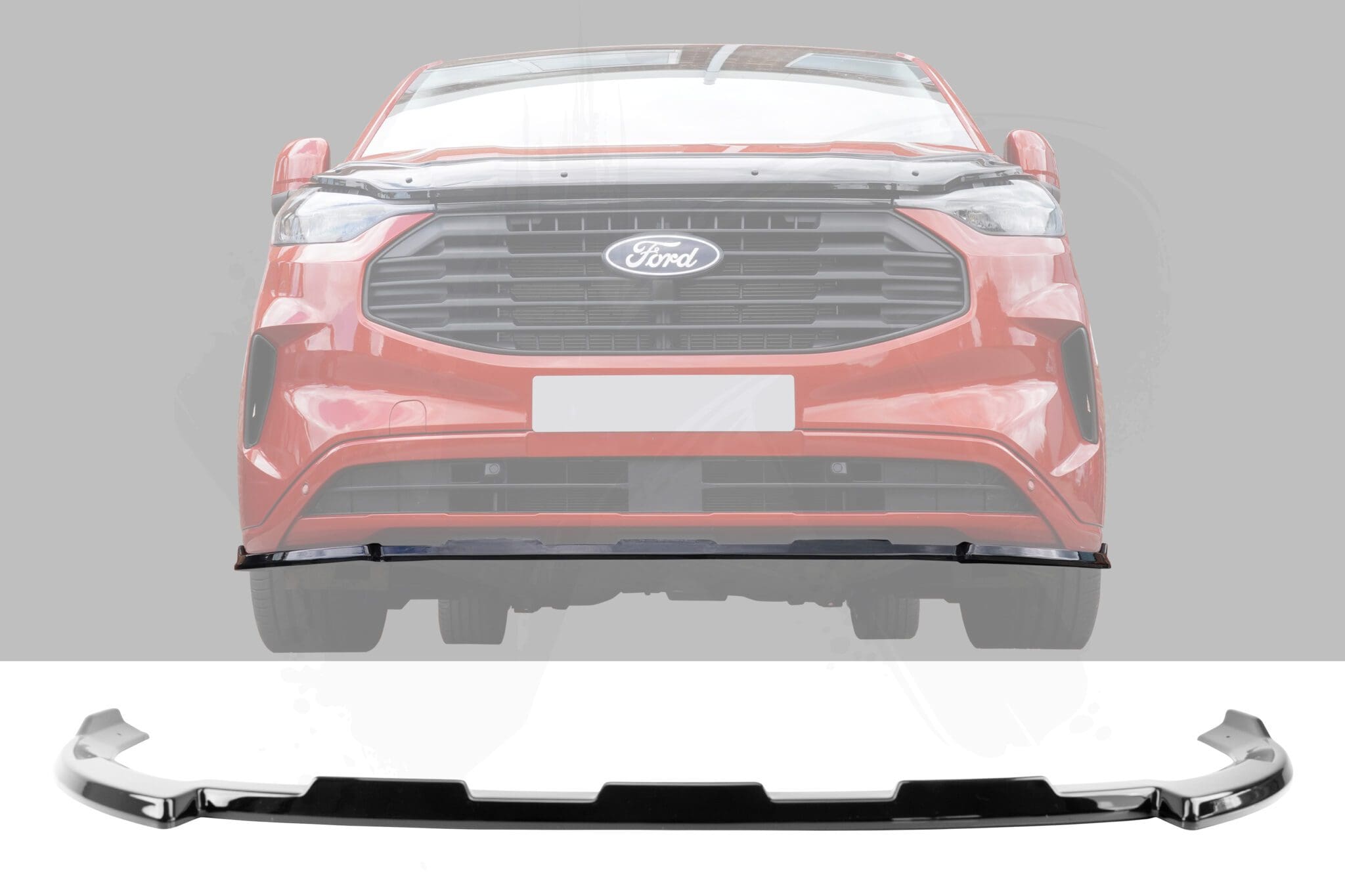 Ford Transit Custom (MK2) 2024> Front Splitter - VanPimps